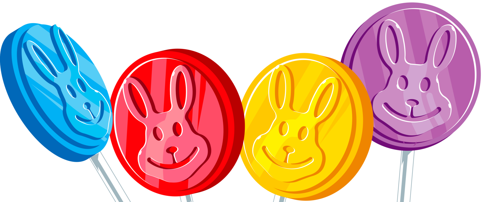 Dum-Dums Bunny Pops - Spring and Easter Lollipops