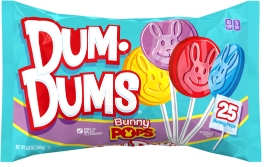 Dum-Dums Bunny Pops - Spring and Easter Lollipops