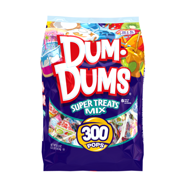 Dum-Dums Super Treats Mix - 16 Fun Flavors!